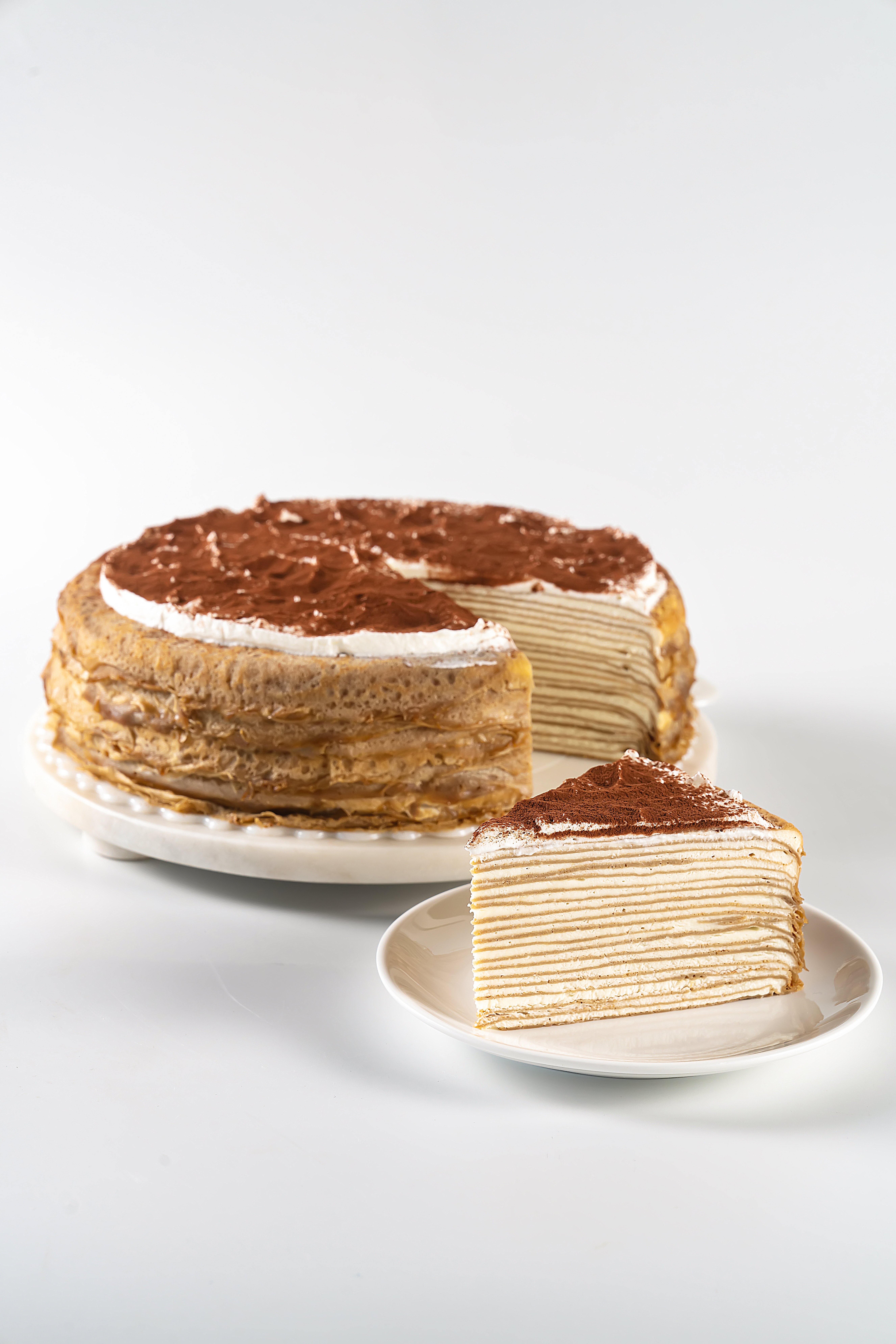 Tiramisu Millie Crepes Cake提拉米苏千层 | Savorology Artisan Bakery