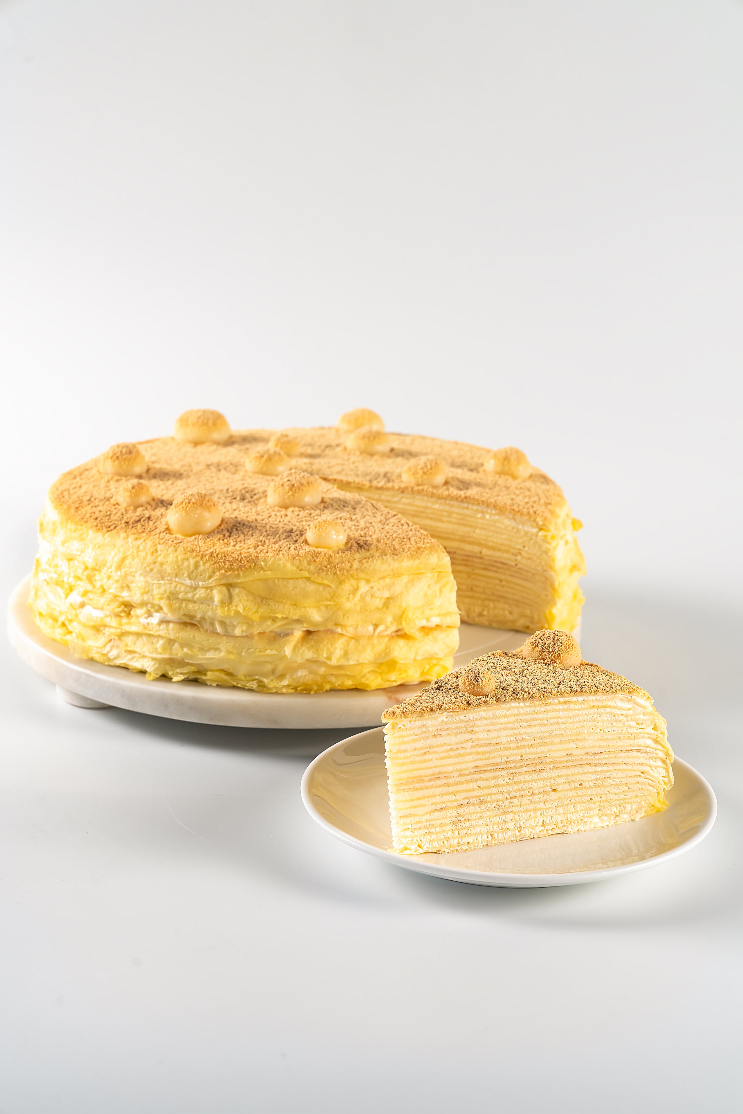 Soy Milk Millie Crepes Cake豆乳千层 | Savorology Artisan Bakery